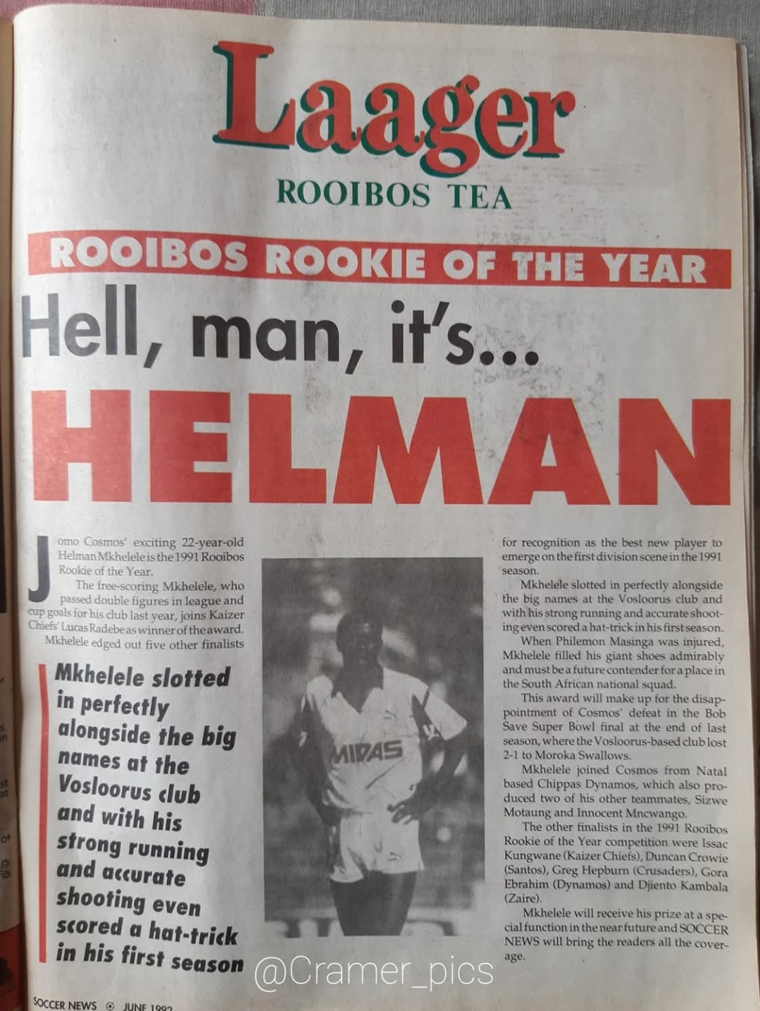 Biography of Helman Mkhalele – The Midnight Express of South African ...